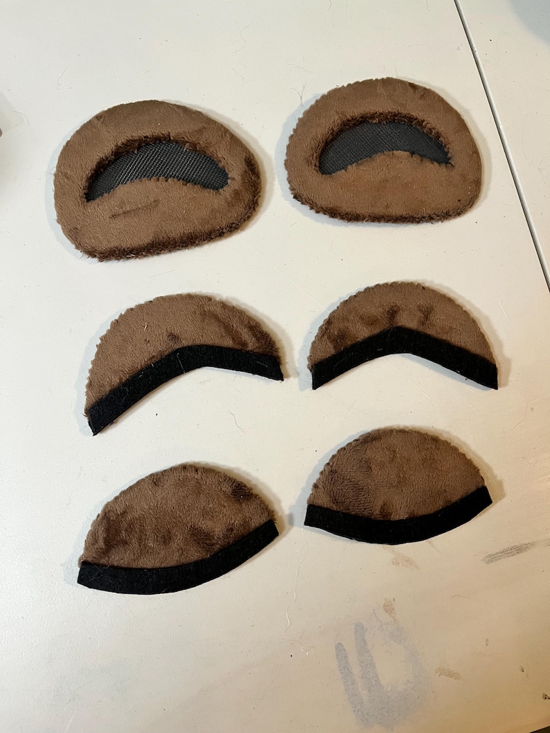 DIY Fursuit Eyelids PATTERN + TUTORIAL - Etsy