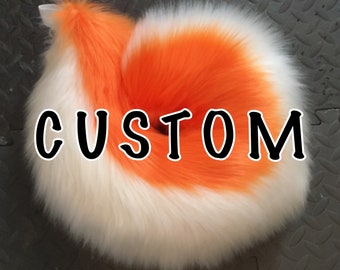 CUSTOM Small Tiger Fursuit Tail | Etsy
