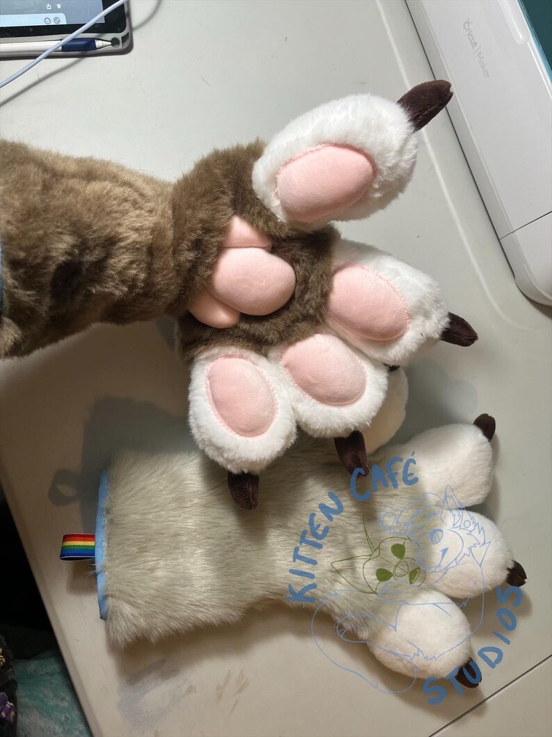 NO TRADES- Cream Tabby Cat Fursuit Premade Fullsuit - Etsy