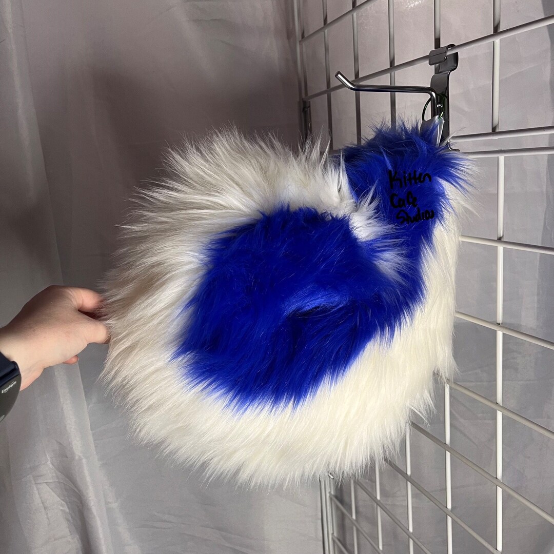 Blue Husky Fursuit Tail - Etsy