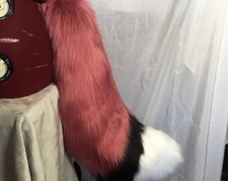 CUSTOM Large Fox Fursuit Tail - Etsy