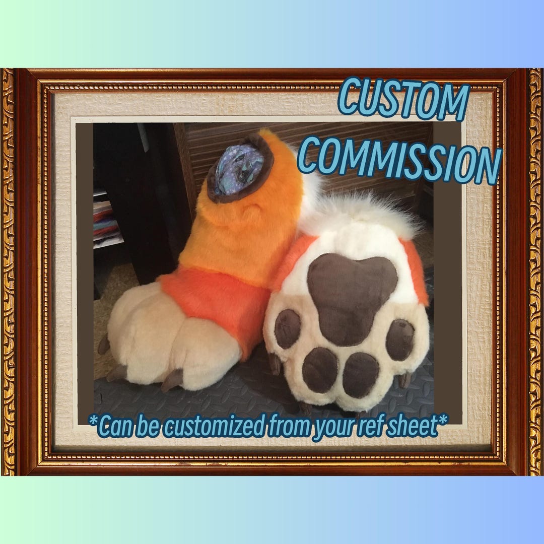 CUSTOM Fursuit Digigrade Feet Paws - Etsy