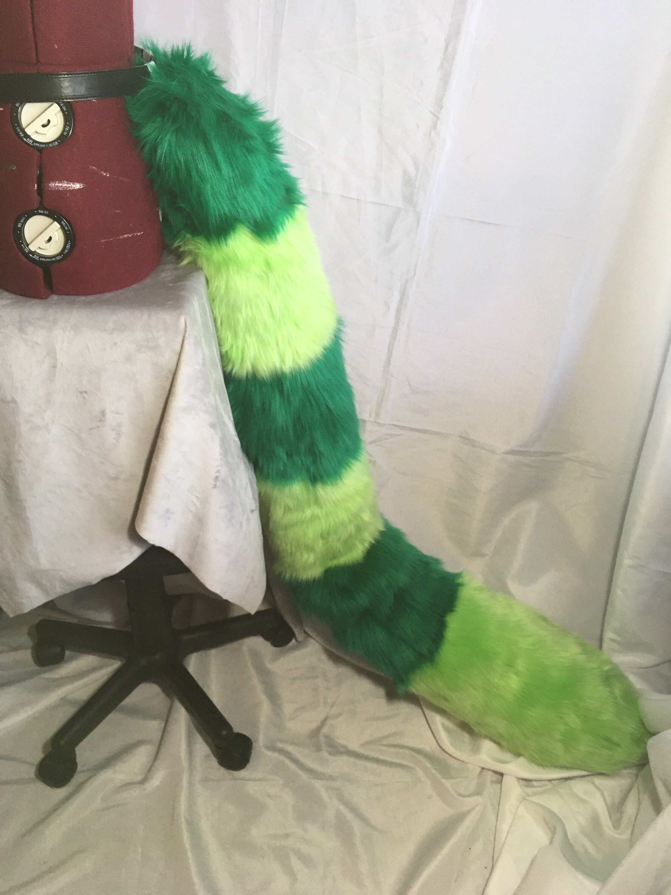 CUSTOM Red Panda Fursuit Tail - Etsy