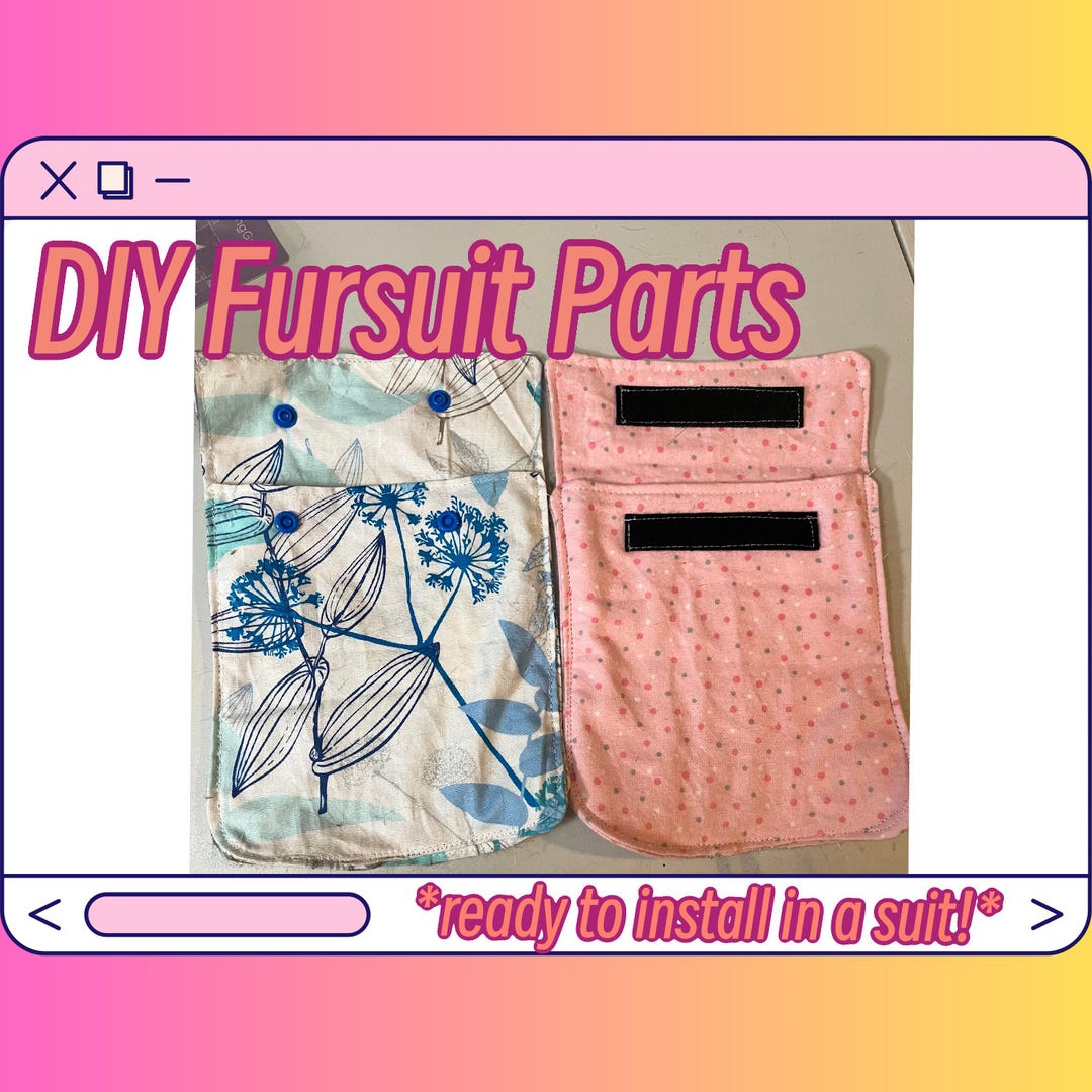 CUSTOM - Fursuit Body Pockets DIY for Fursuit Making - Etsy