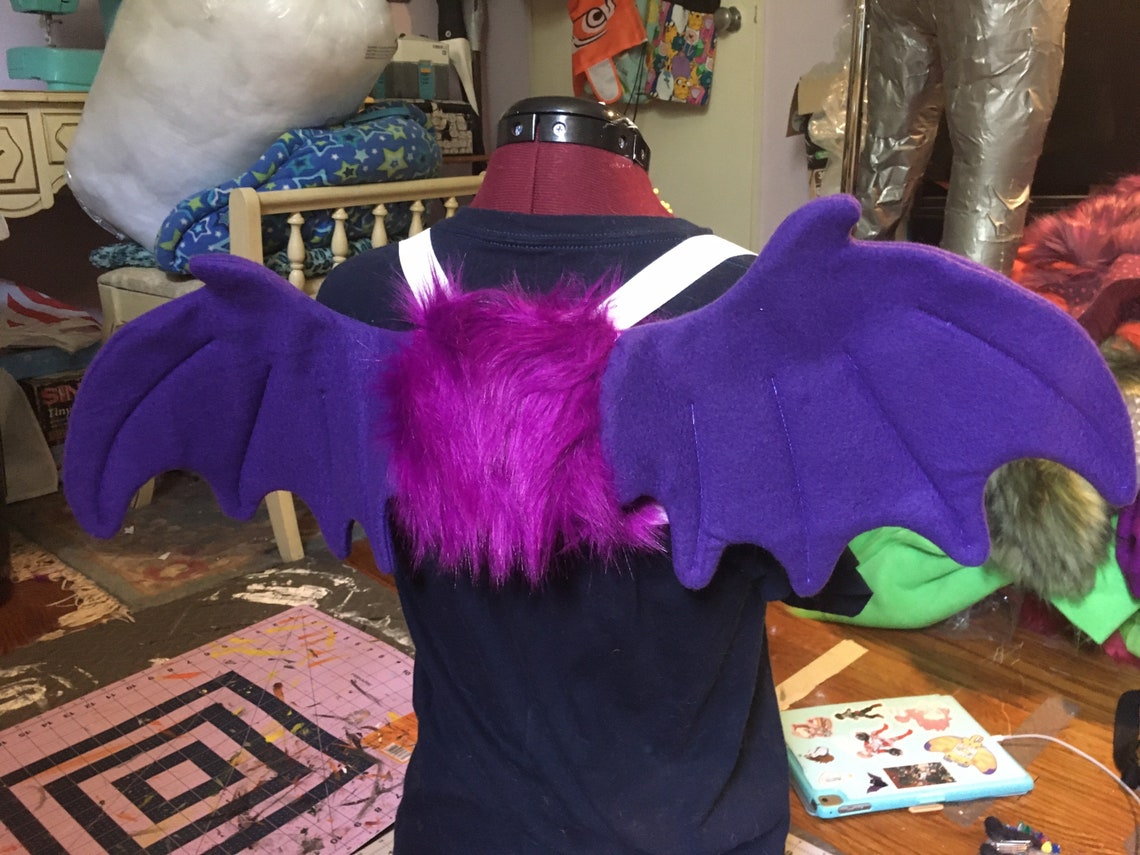 CUSTOM SOLID COLOR Wings fursuit/ Mlp/ Costume - Etsy