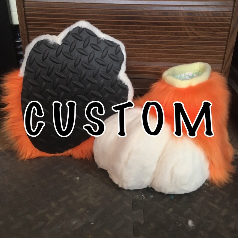 CUSTOM Fursuit Plantigrade Feet Paws - Etsy