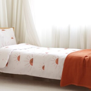 Toddler Bedding Twin Bedding Custom Duvet Sun Print Kids - Etsy