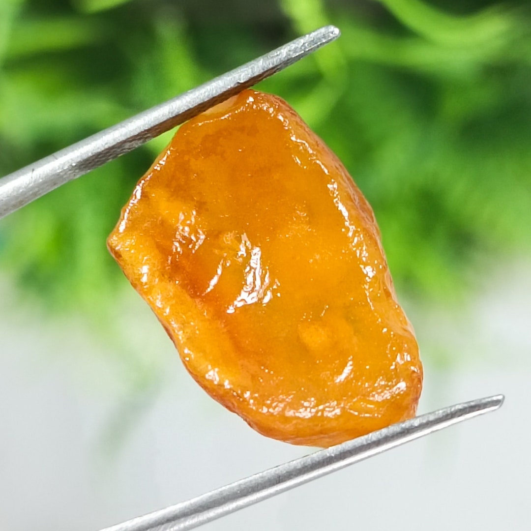 Natural Amber Raw, Beautiful Rare Amber Rough, Amber Loose Raw, Orange ...