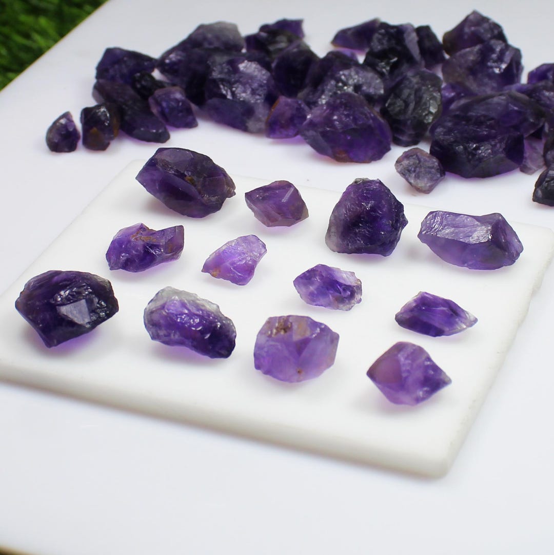 Raw Amethyst Crystal Point With Root Amethyst Points, Raw Amethyst ...