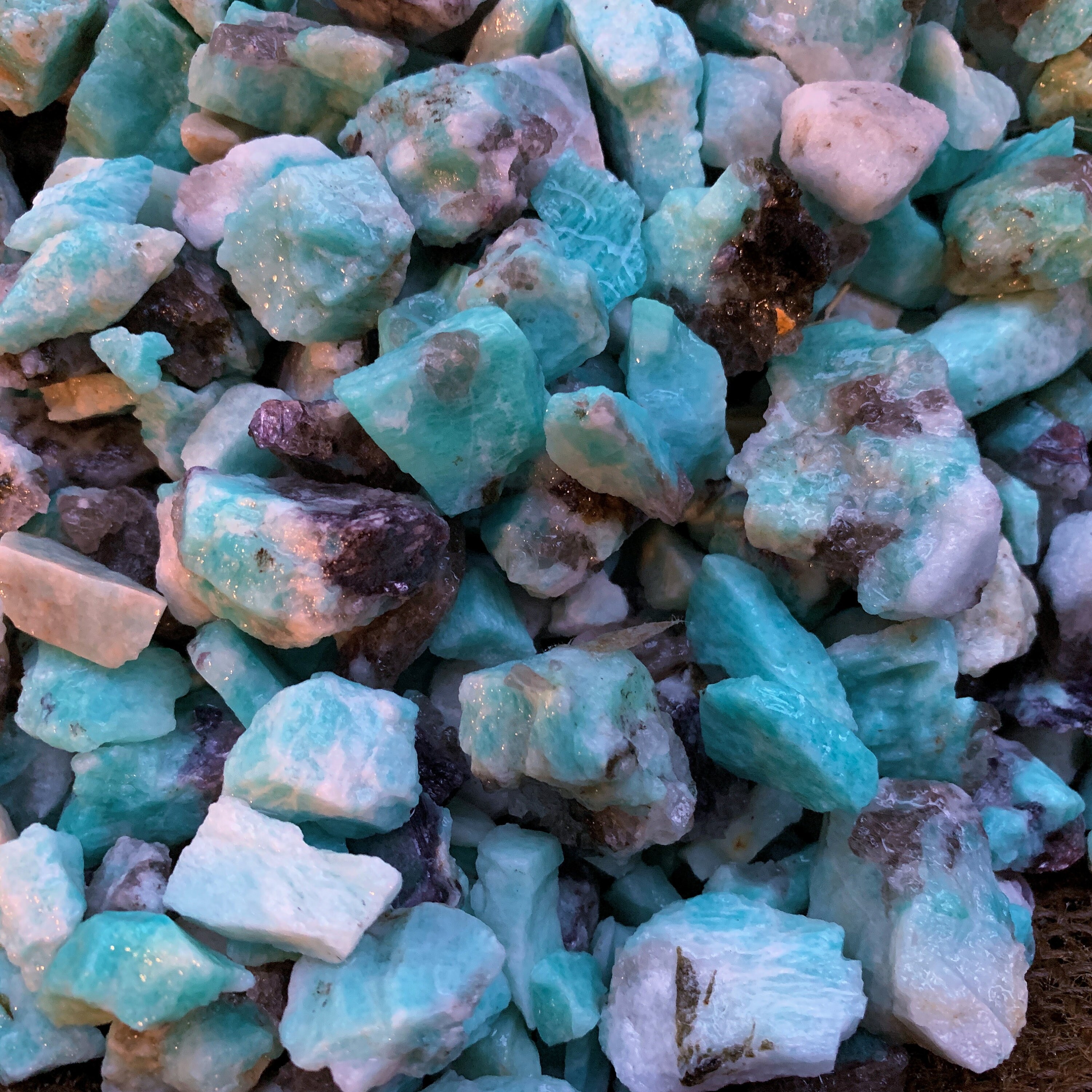 500 Carat Lots of SMALL Natural Amazonite Rough Plus a | Etsy