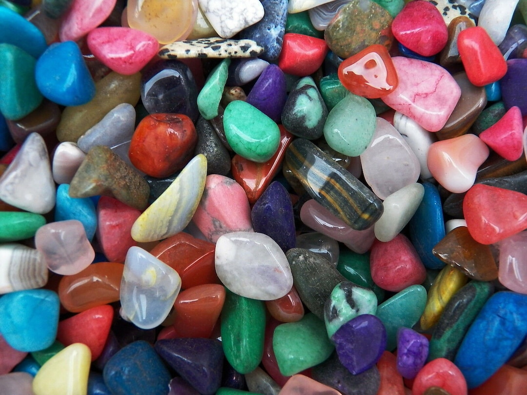 Winter Sale 3000 Carat Lots of Size 3 Tumbled Polished Gemstones A Free ...