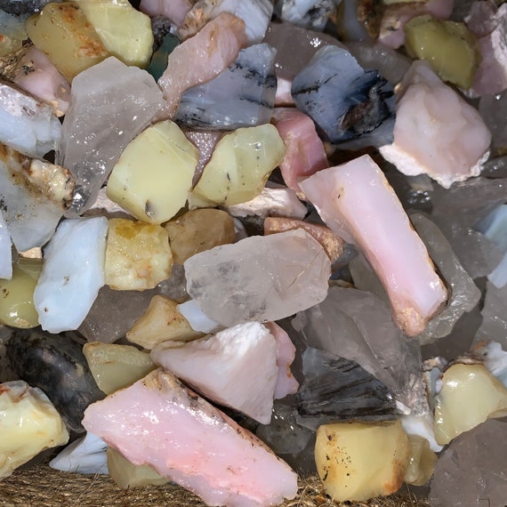 Summer Sale 500 Carat Lots of SMALL Mixed Opal Rough - Etsy