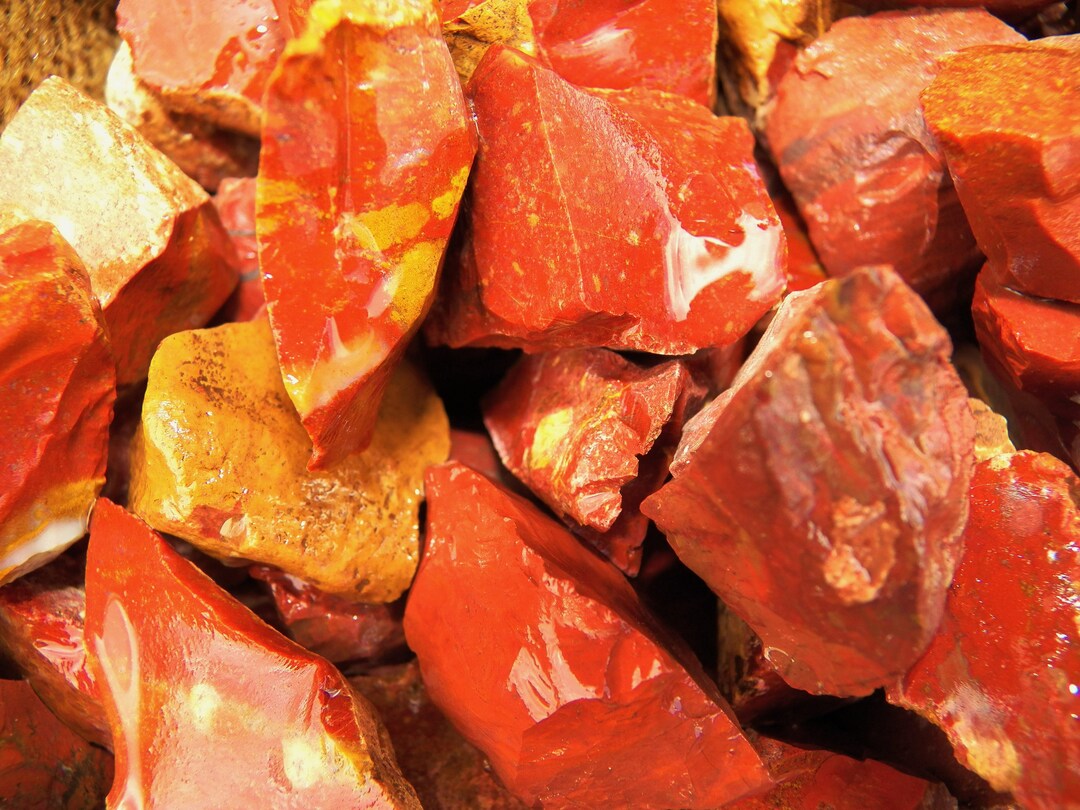 Big Sale!! 2000 Carat Lots of Chestnut Jasper Rough - Plus a Free ...