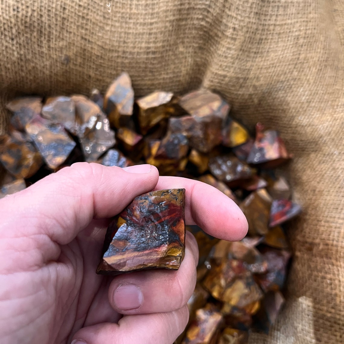 Big Sale!! TIGER IRON Rough - 3000 Carat Lots (very Rare) + a Free ...