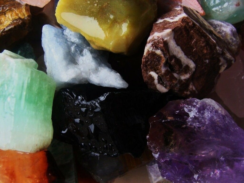 Big Sale!! 1000 Carat Lots of Natural Tumble Rough + a Very Nice Free ...