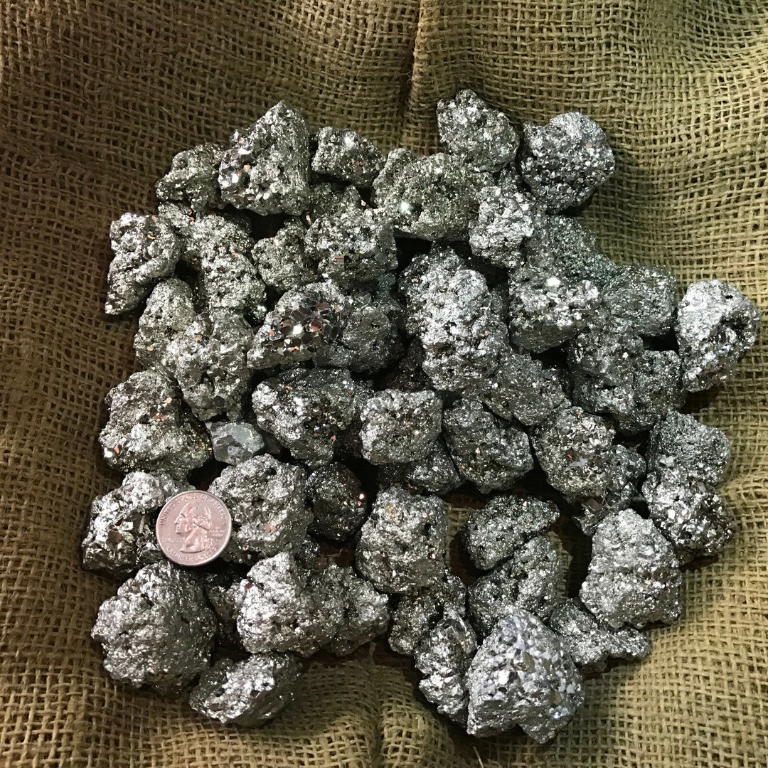 Big Sale!! 1000 Carat Lots of Unsearched Natural Pyrite Rough + a Free ...