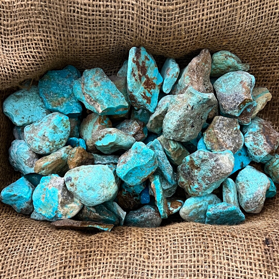Big Sale!! 2000 Carat Lots of Kingman, AZ Turquoise Rough Very High End ...