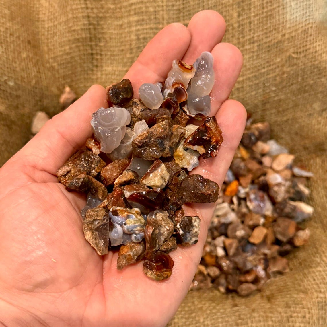 Big Sale!! WHOLESALE Lots of (SMALL) Natural Fire Agate Rough + a Free ...