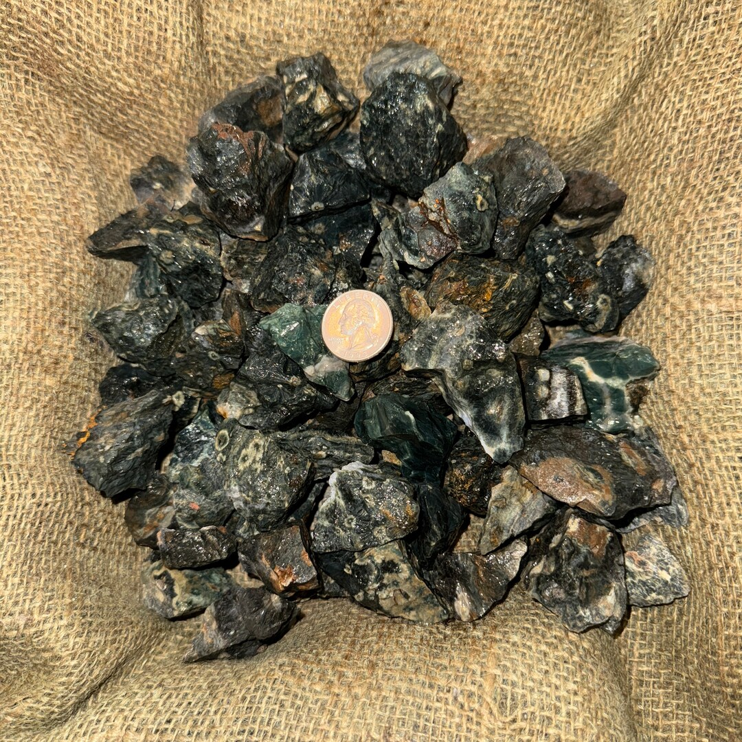 New Year’s Sale!! WHOLESALE Lots of Ocean Jasper Rough + a VERY Nice ...