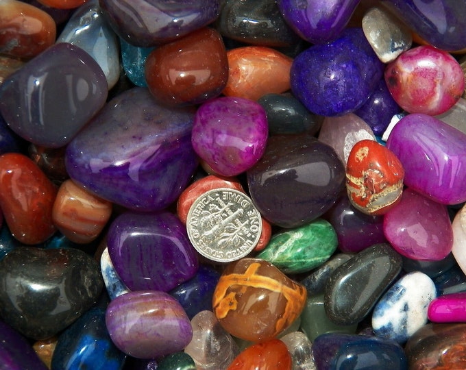 Polished Great Lakes Stones 1lb, Assorted Polished Rocks, Lake Michigan ...
