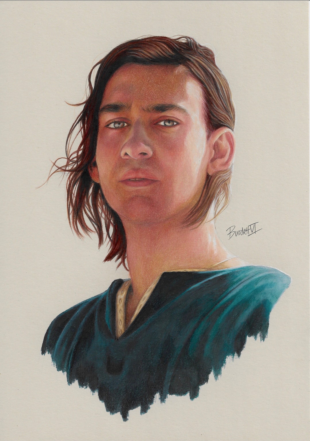 ISILDUR the Lord of the Rings the Rings of Power Portrait A4 A5 Art ...