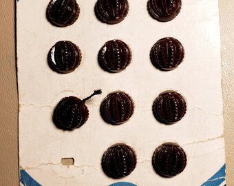 Original Vintage Buttons Gary Pearl Galalith 5/8 | Etsy