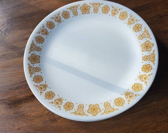 Butterfly Gold Pyrex Plates - Etsy
