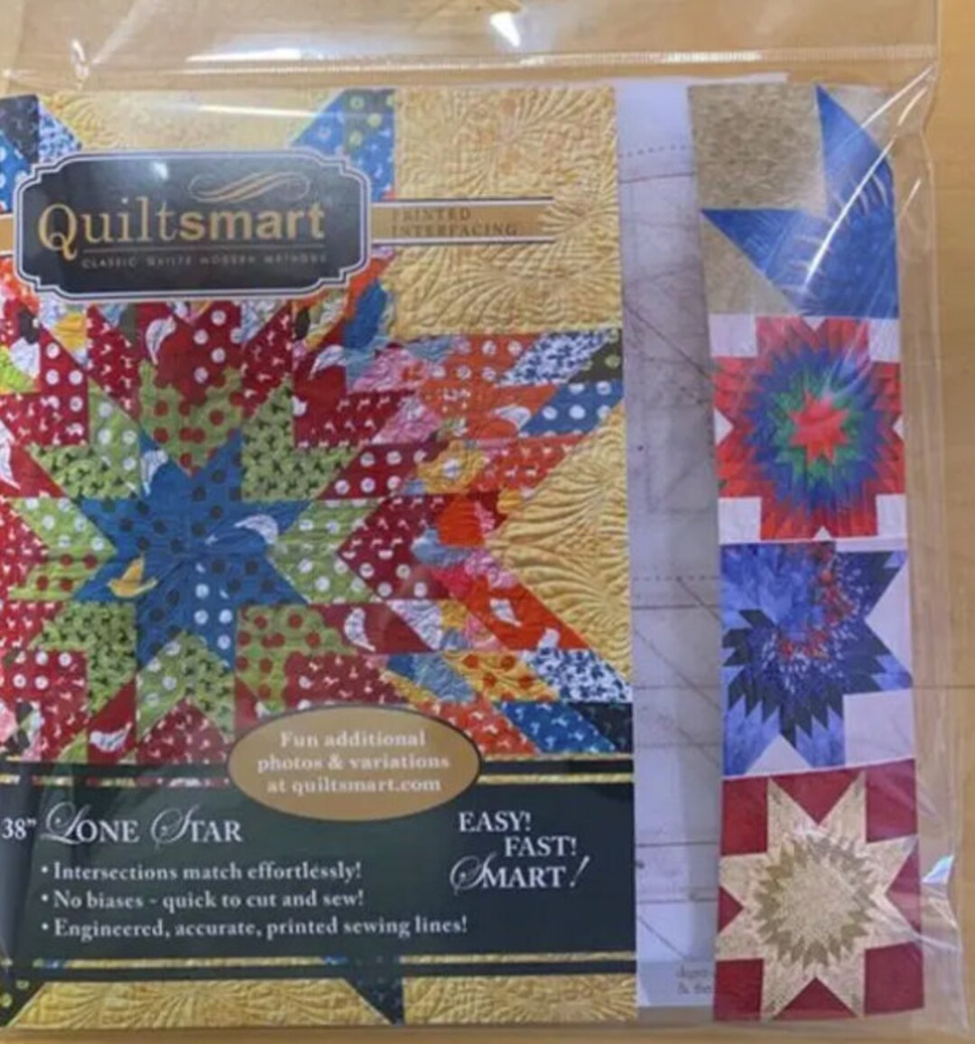 Quiltsmart – Lone Star Quilt Pack – 38″ by Maddie Rhodes ...