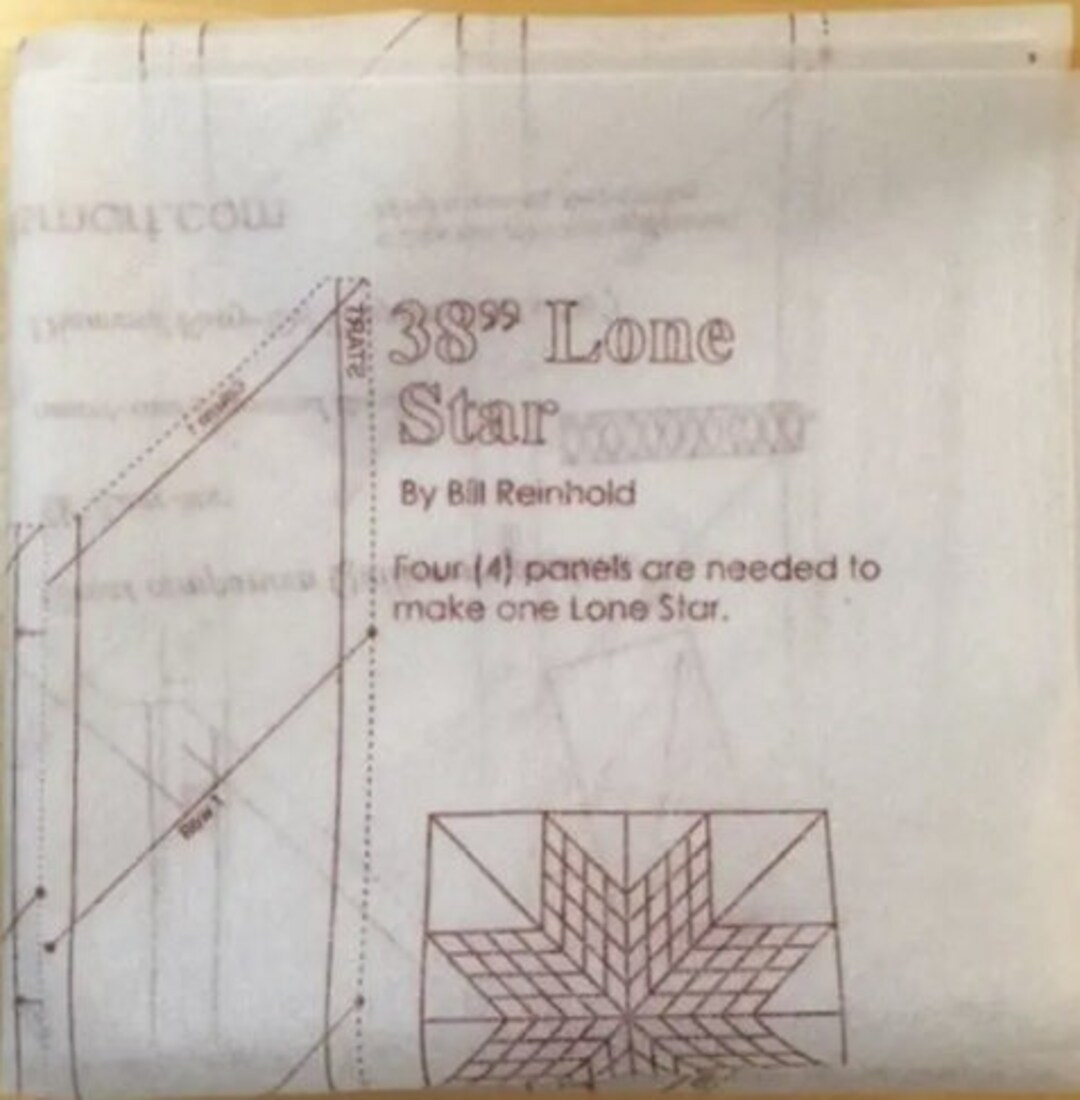 Quiltsmart – Lone Star Refill Panel Pack by Mattie Rhodes ...