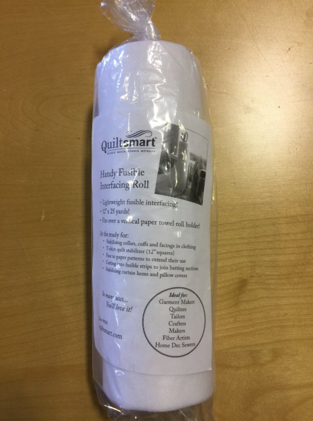 Fusible Interfacing Roll by Quiltsmart (rollofinterfacing) - Etsy