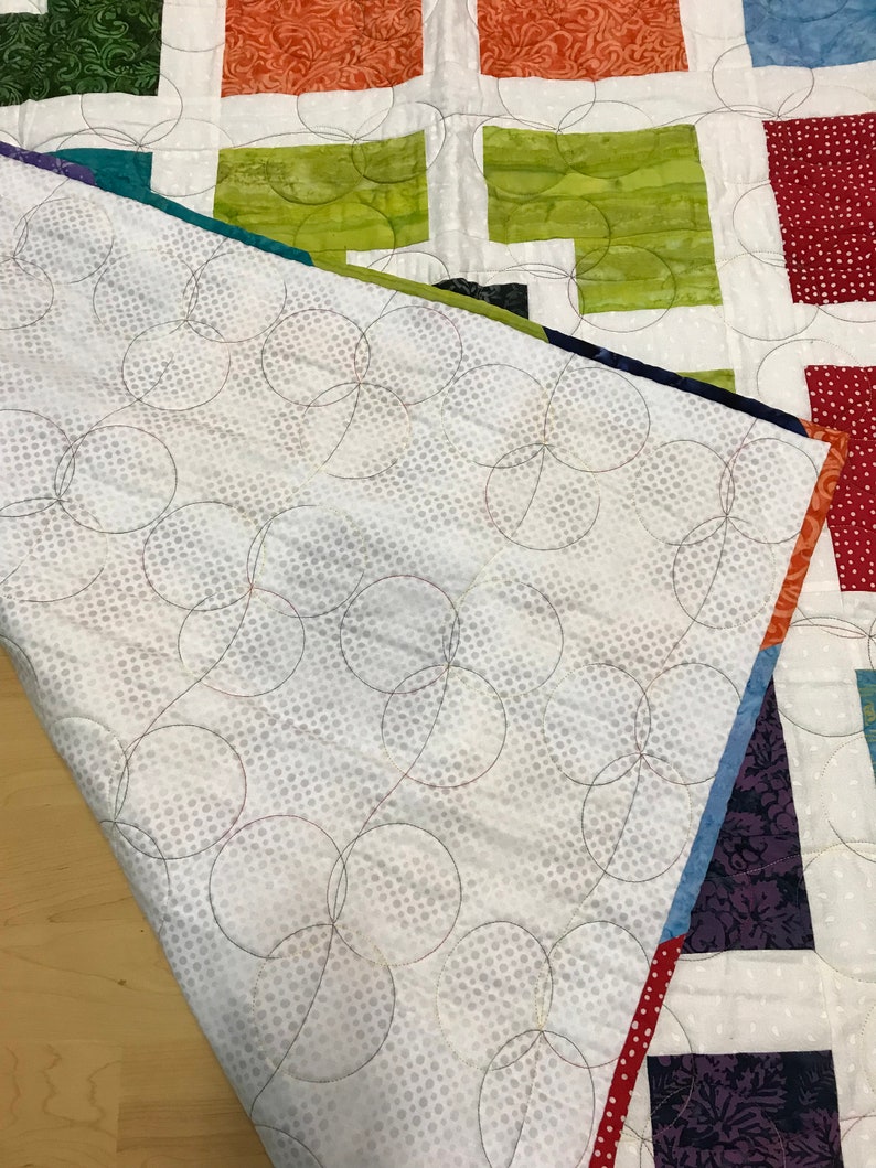 Hole in the Wall Quilt by 118 Fabrics and More - Etsy