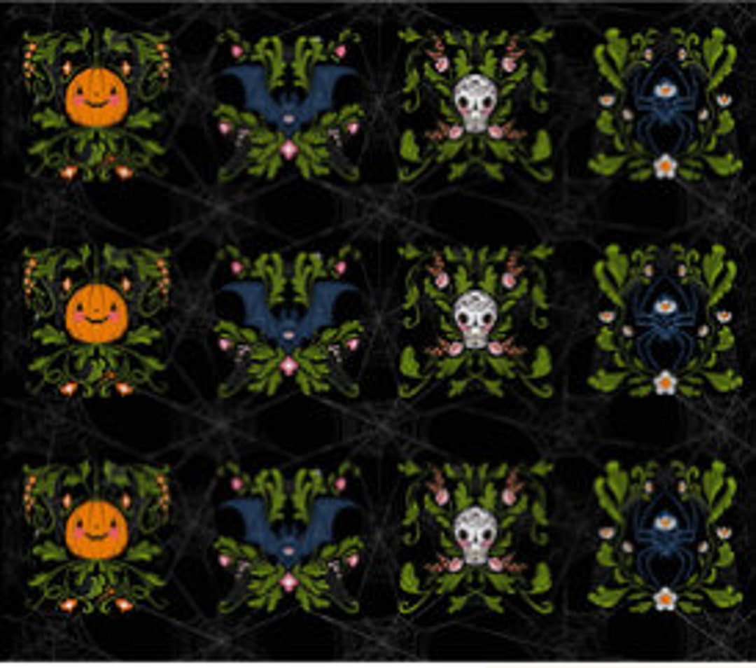 Pretty Creepy Blocks Black by Cory Dantini pwcd060.xblack - Etsy