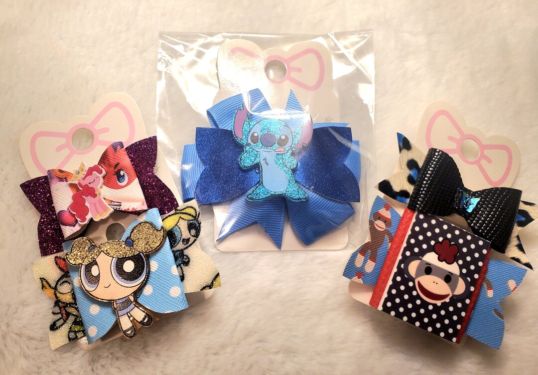 2000's Character Hair Clip Set - Etsy