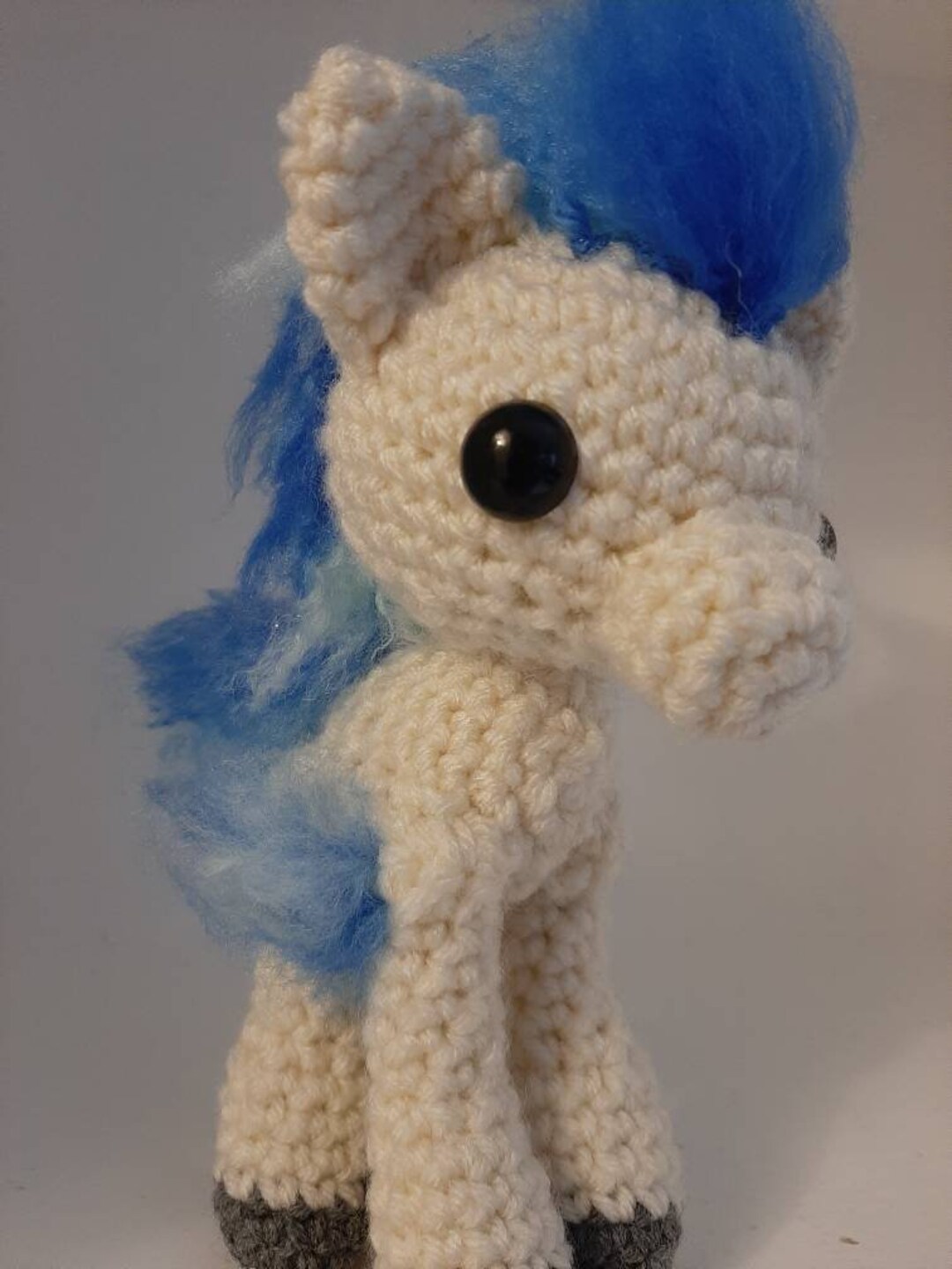 Handmade Crochet Ponyta Pokemon Fan Art Plushy Amigurumi - Etsy