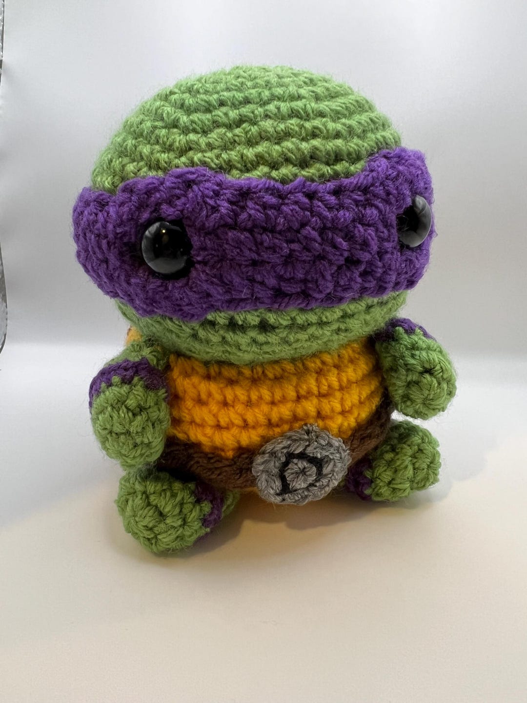 Handmade Crochet Teenage Mutant Ninja Turtle Amigurumi Plushy Stuffy - Etsy