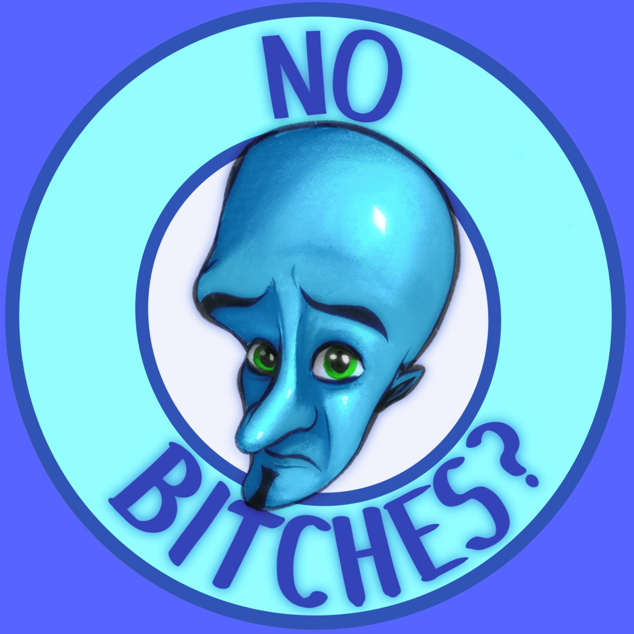 MEGAMIND Shiny Sticker - Etsy