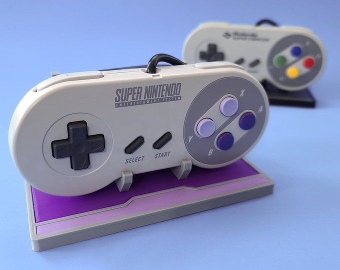 Display Stand for Original SNES Controllers / Multicolors / Custom 3D ...