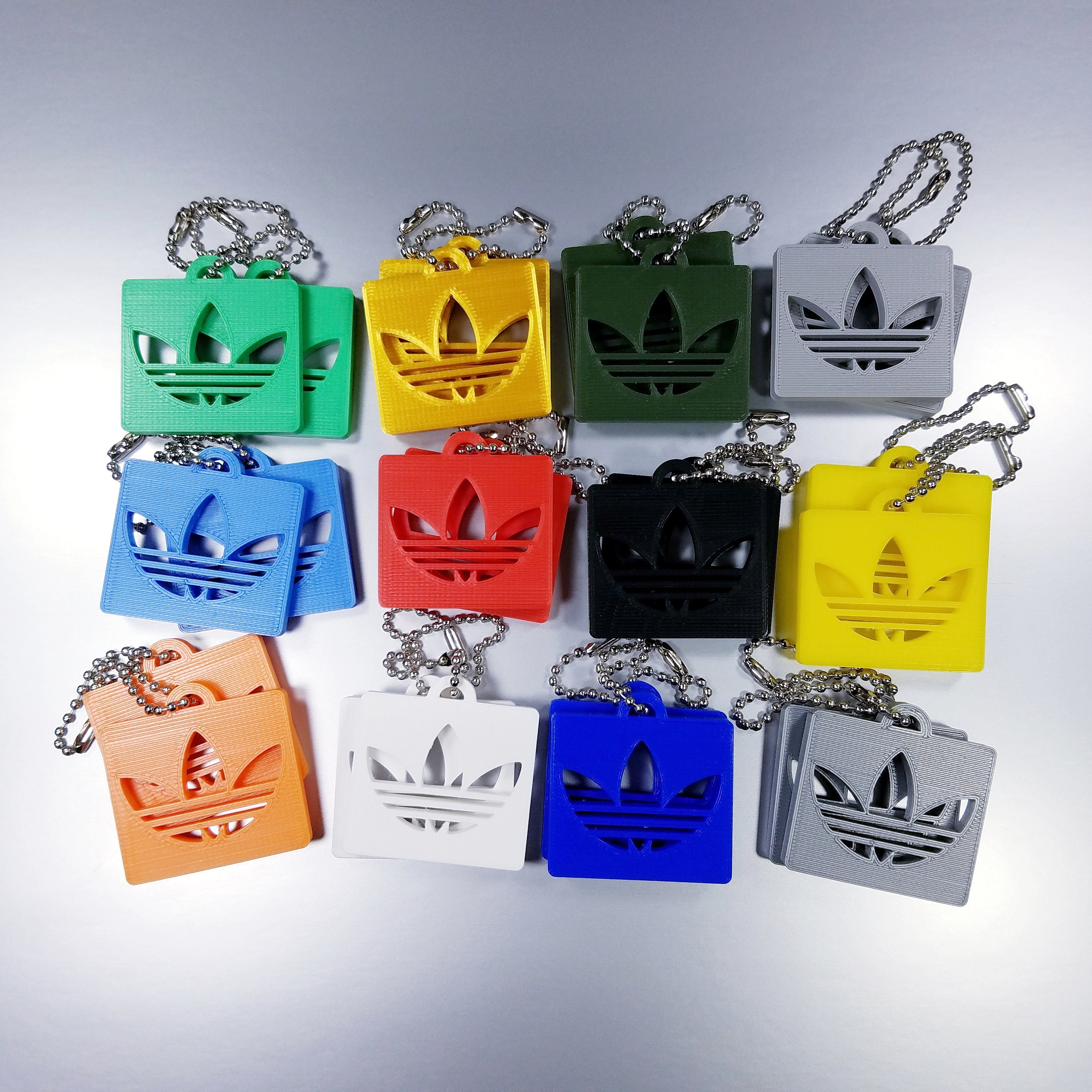 Custom 3D Printed Adidas Style HangTag Shoe Tag Key Chain 12 | Etsy