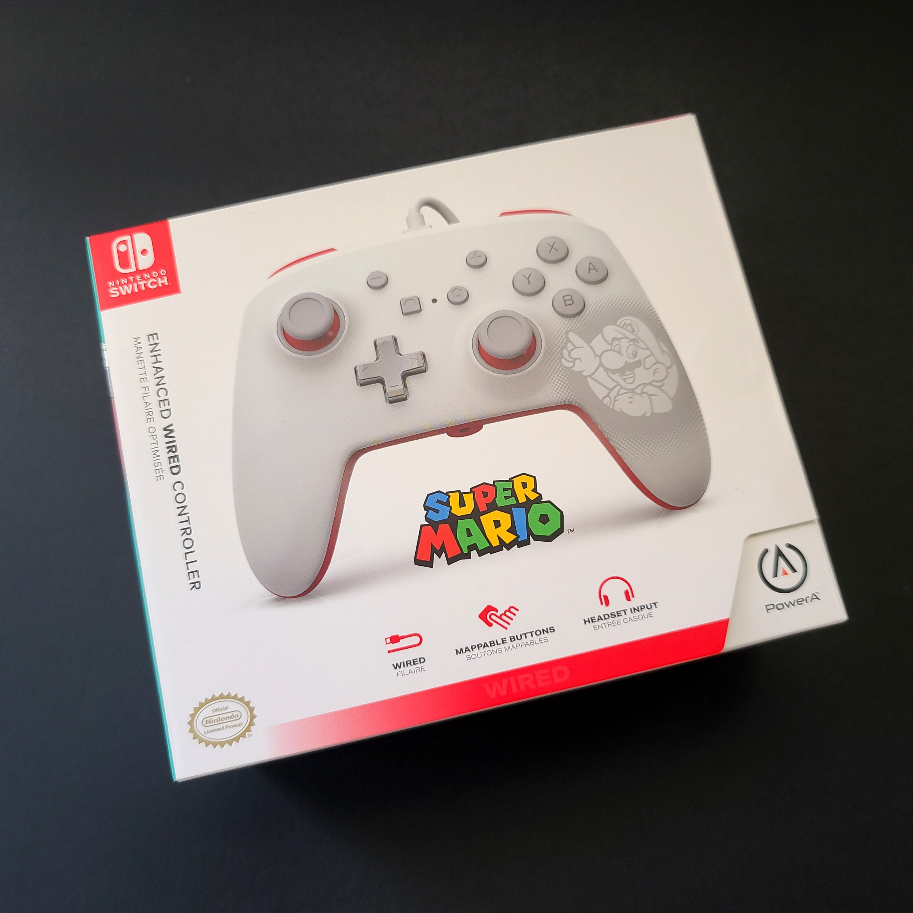 Super Mario Themed Stand for Nintendo Switch Pro and Powera Wired ...