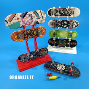 Display Stand Rack for Tech Deck Fingerboards Skateboards / 3D Printed ...