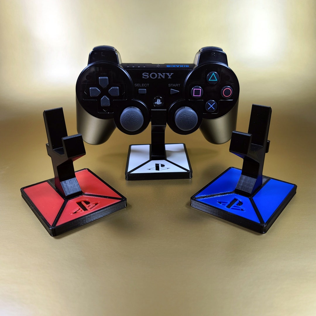 Display Stand for PS3 Controller - Custom 3D Printed - Playstation 3 ...