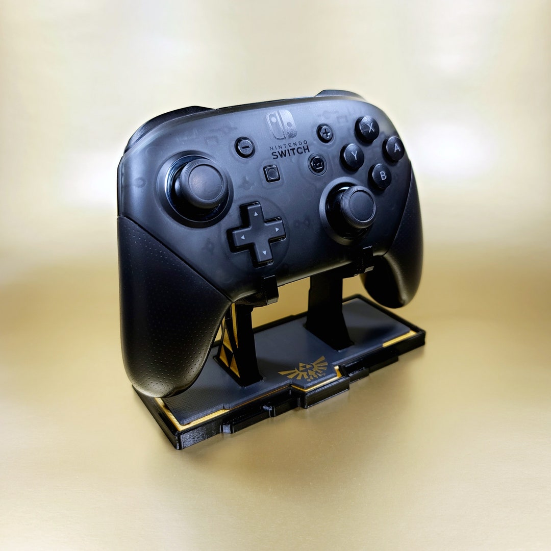 Custom Zelda Themed Stand for Nintendo Switch Pro Controller 3D Printed ...