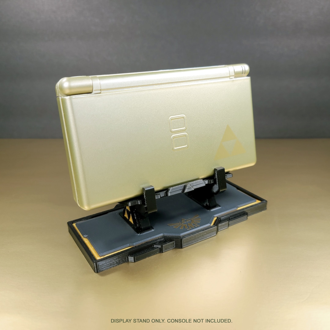 Custom Zelda Themed Display Stand for Nintendo DS Lite 3D Printed for ...