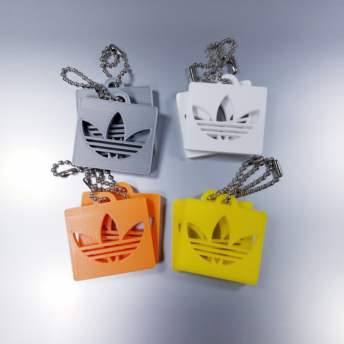 Custom 3D Printed Adidas Style HangTag Shoe Tag Key Chain 12 | Etsy