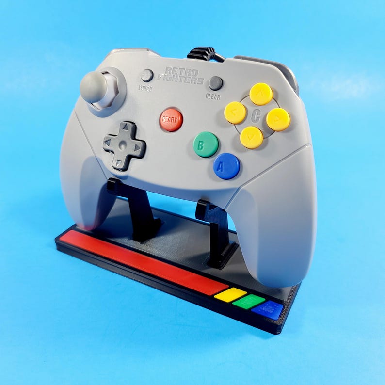 Retro Fighters Brawler64 Controller Stand – 3d-printed Display With ...