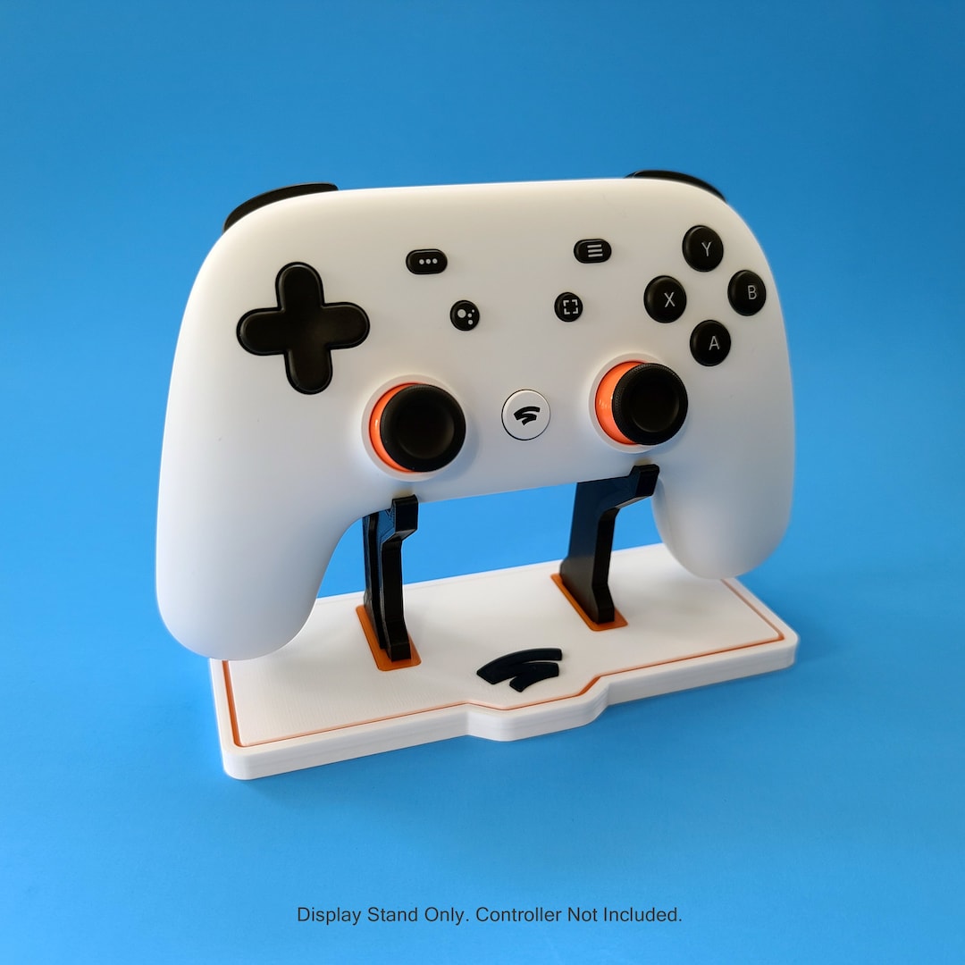 Display Stand for Google Stadia Controller / Custom 3D Printed / Free ...