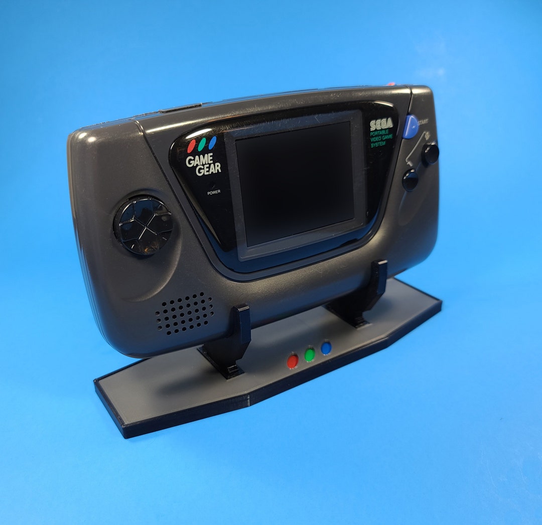 Custom Display Stand for Sega Game Gear Handheld Console - 3D Printed ...