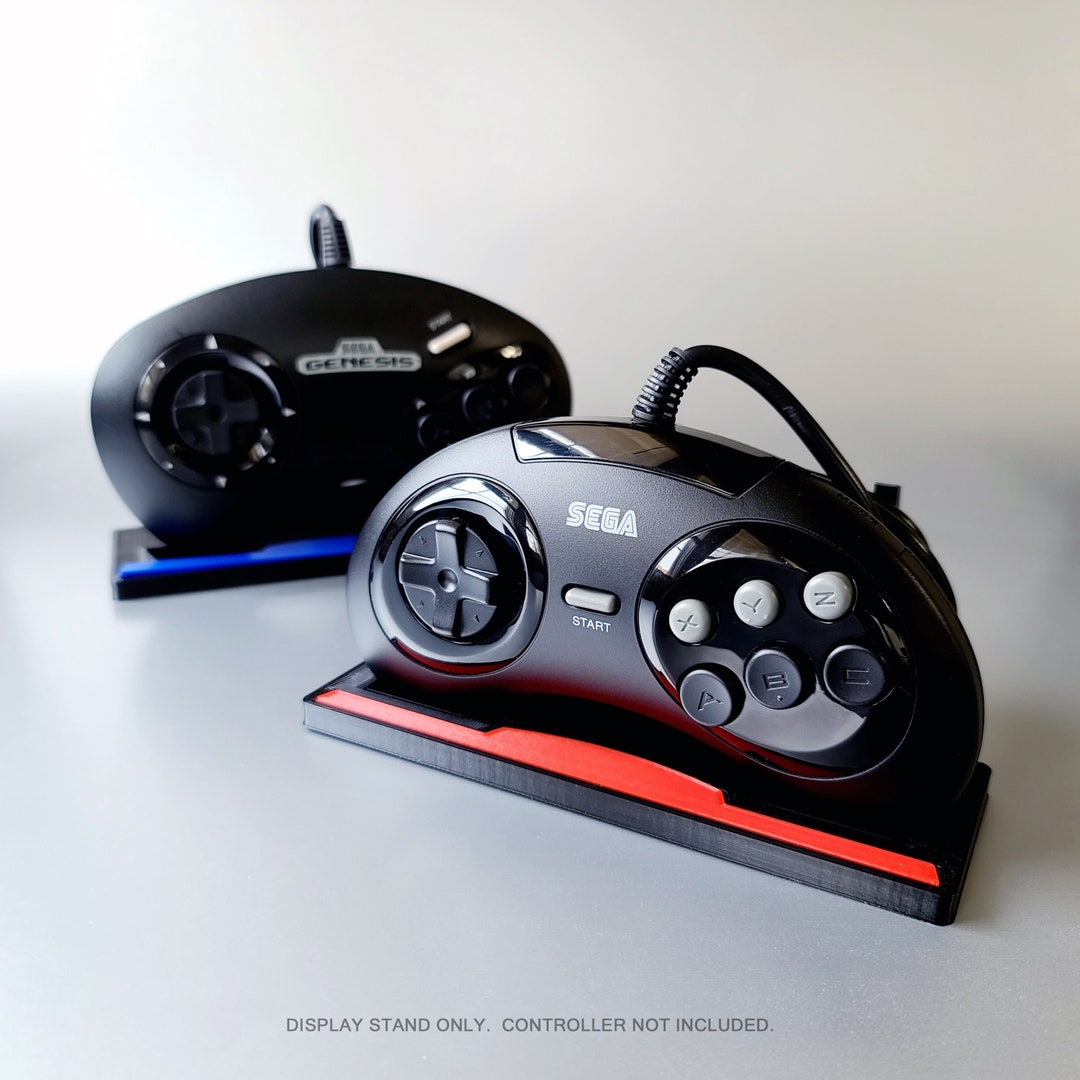 Display Stand for Sega Genesis 3 and 6 Button Controllers / Custom 3D ...