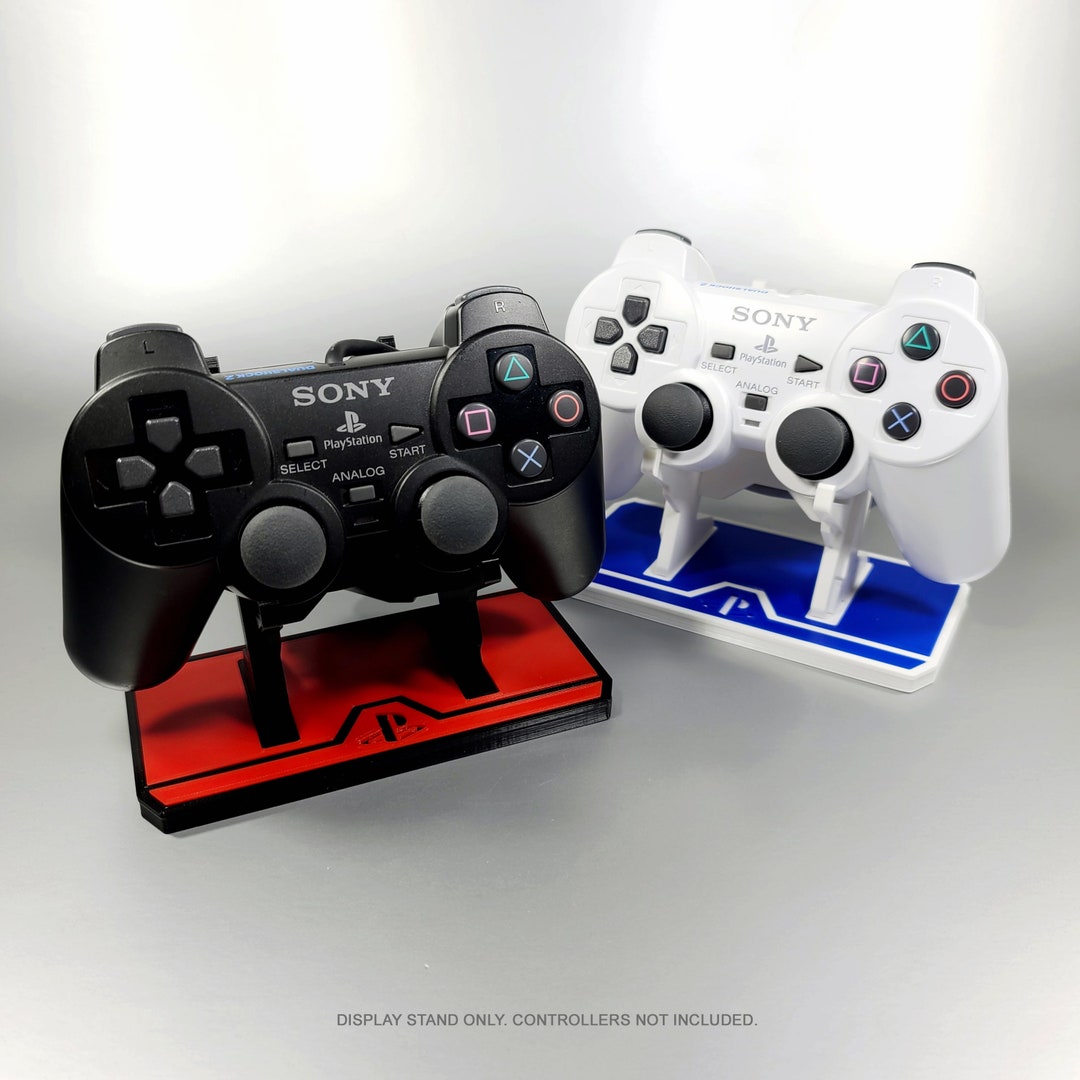 Display Stand for PS2 Controller - Custom 3D Printed for Playstation 2 ...