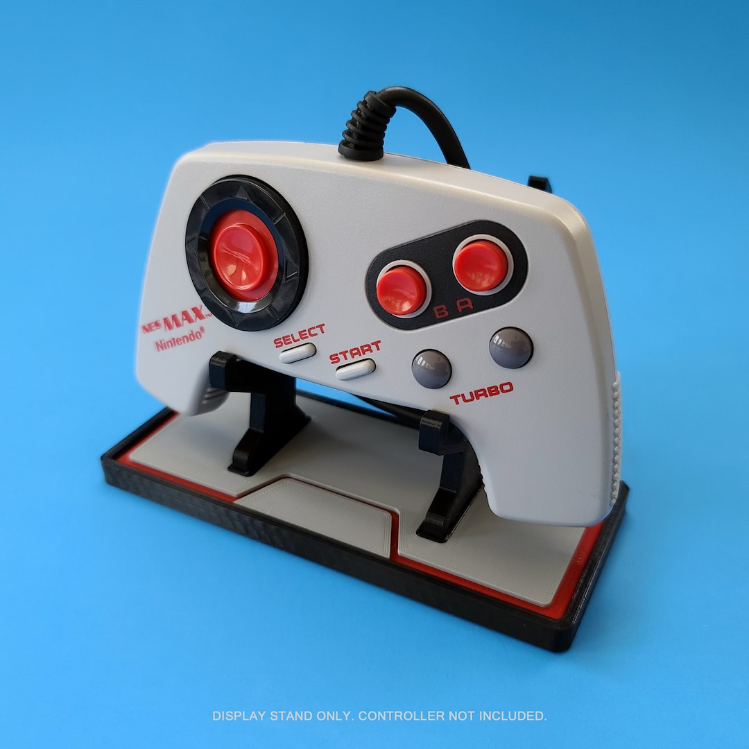 Display Stand for Original NES MAX Controllers / Custom 3D Printed ...